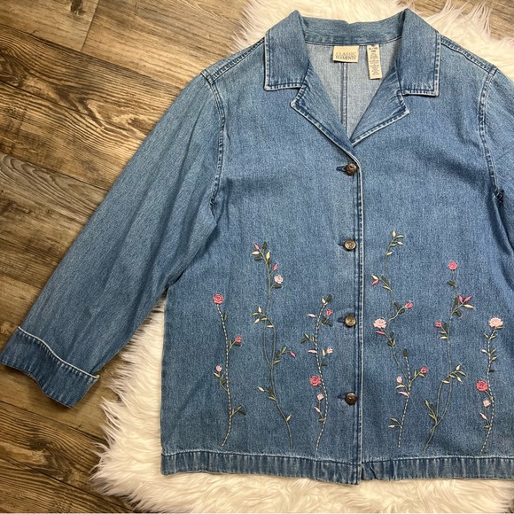 Classic Elements | Jackets & Coats | Vintage Classic Elements Floral ...